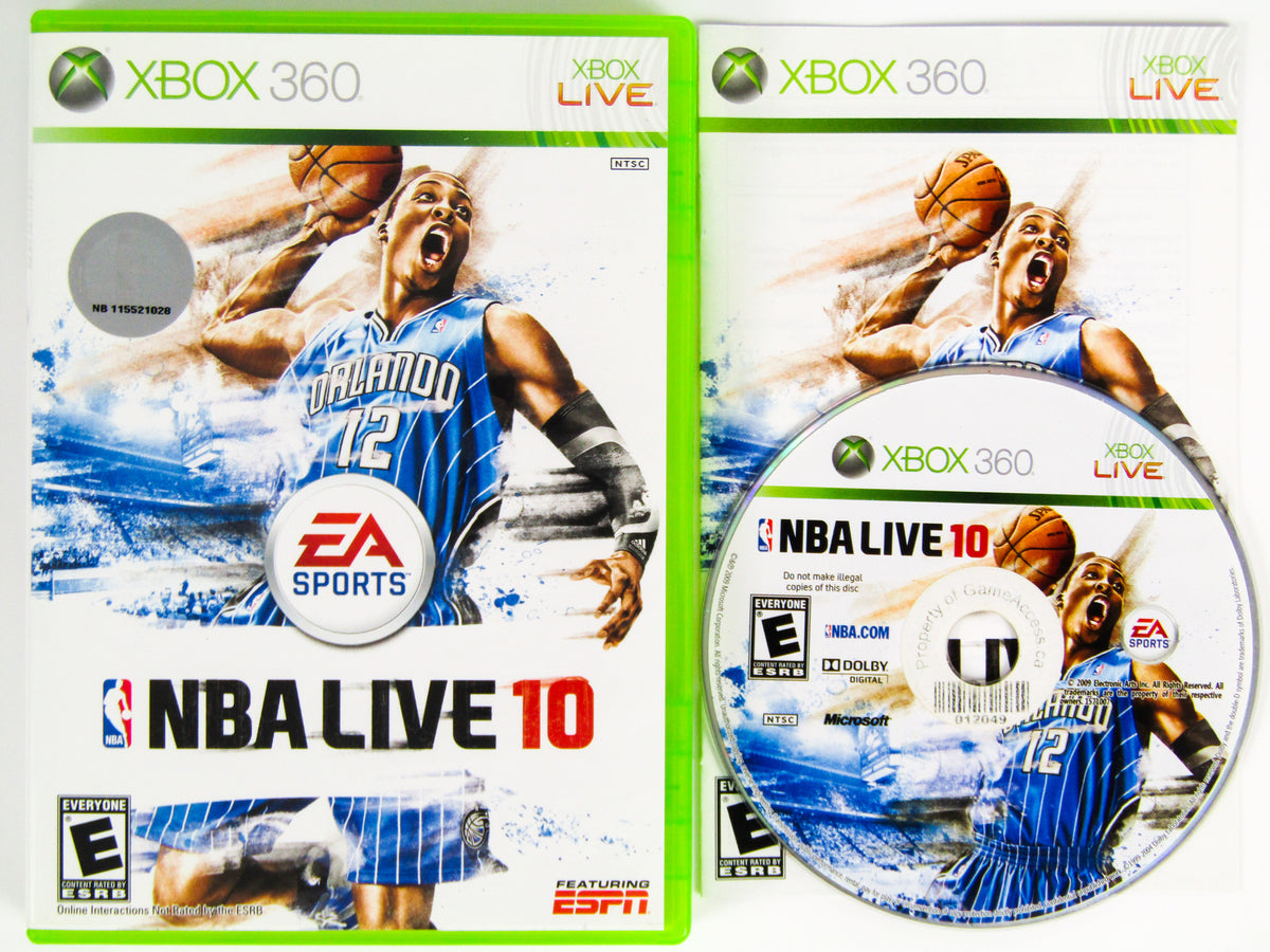 NBA Live 10 (Xbox 360) – RetroMTL