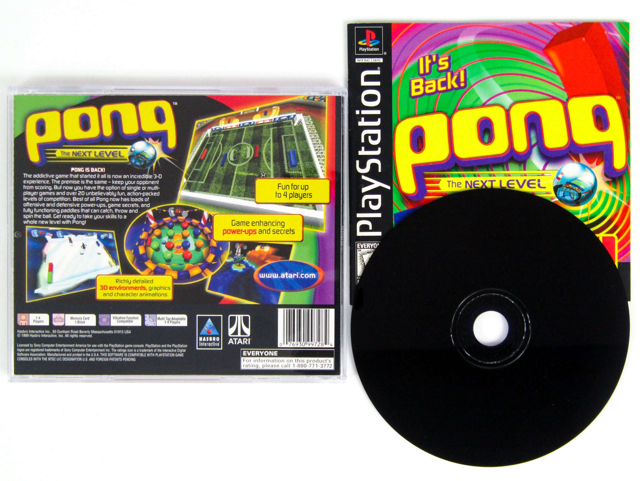Pong: The Next Level (PlayStation / PS1) – Retro MTL