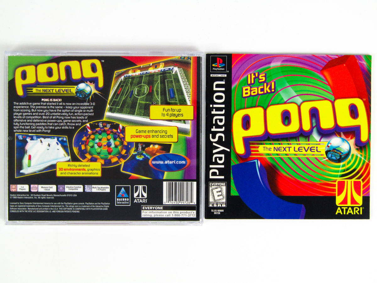 Pong The Next Level (Playstation / PS1) – RetroMTL