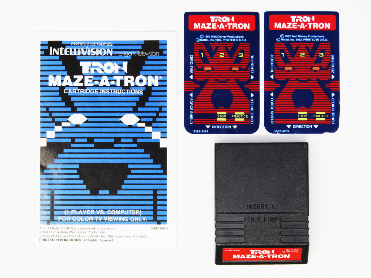 Tron Maze-A-Tron (Intellivision) – RetroMTL