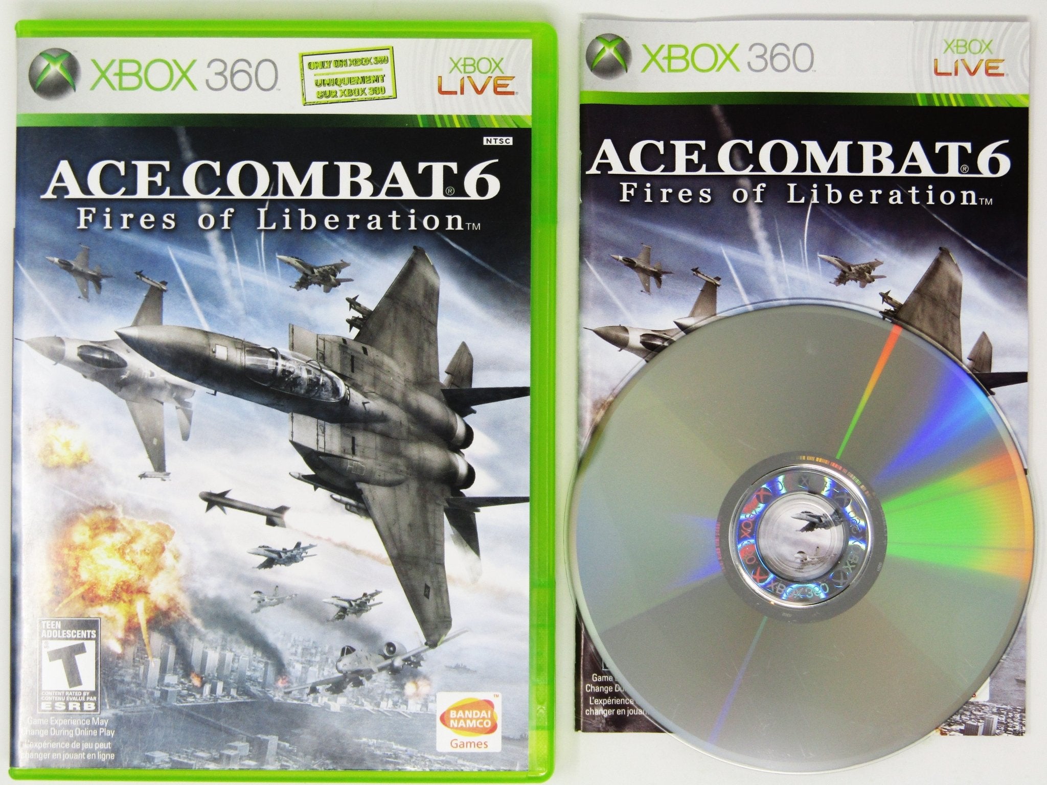 Ace Combat fire Of Liberation (Xbox 360) – RetroMTL