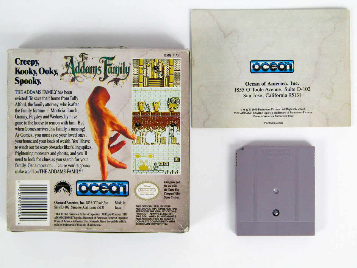 Addams Family (Game Boy) – RetroMTL
