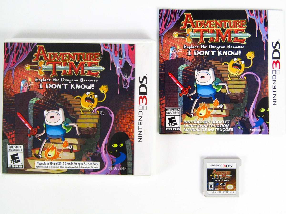 Adventure Time: Explore The Dungeon Because I Don't Know (Nintendo 3DS ...