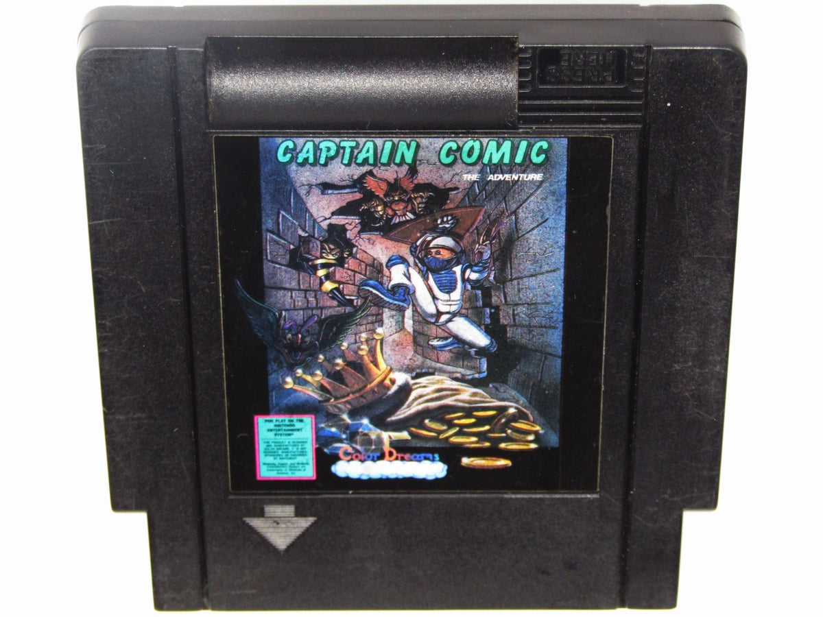 Adventures of Captain Comic [Black Cart] (Nintendo / NES) – Retro MTL
