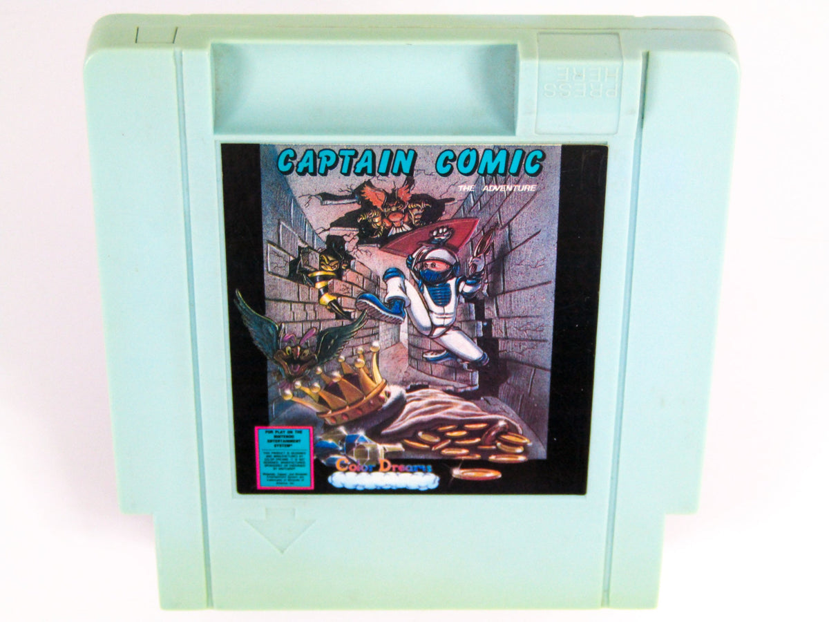 Adventures of Captain Comic [Blue Cart] (Nintendo / NES) – Retro MTL