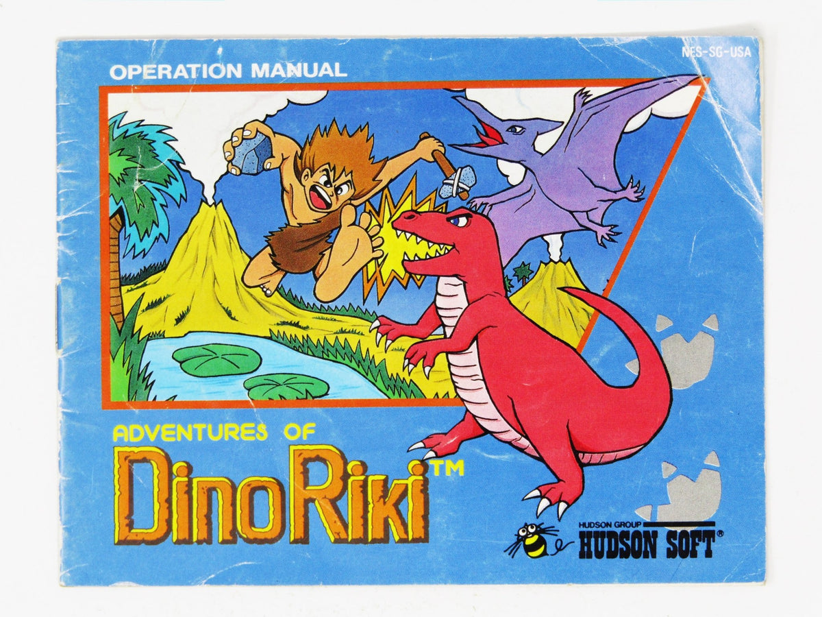 Adventures Of Dino Riki [Manual] (Nintendo / NES) – Retro MTL