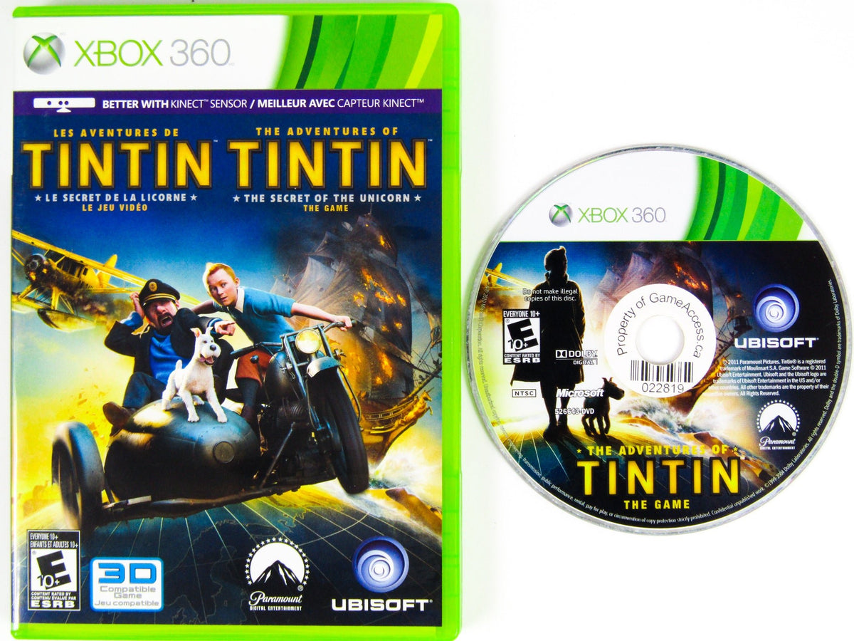 Adventures of Tintin: The Game (Xbox 360) – RetroMTL