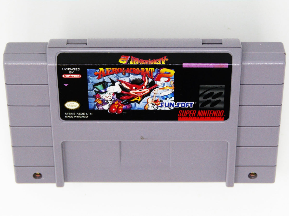 Aero the Acro-Bat 2 (Super Nintendo / SNES) – RetroMTL