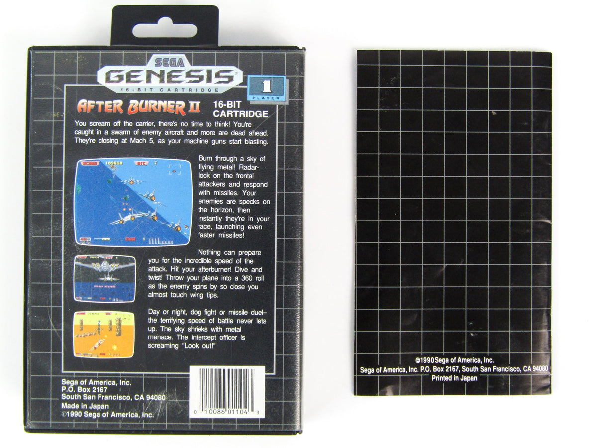 After Burner II 2 (Sega Genesis) – RetroMTL