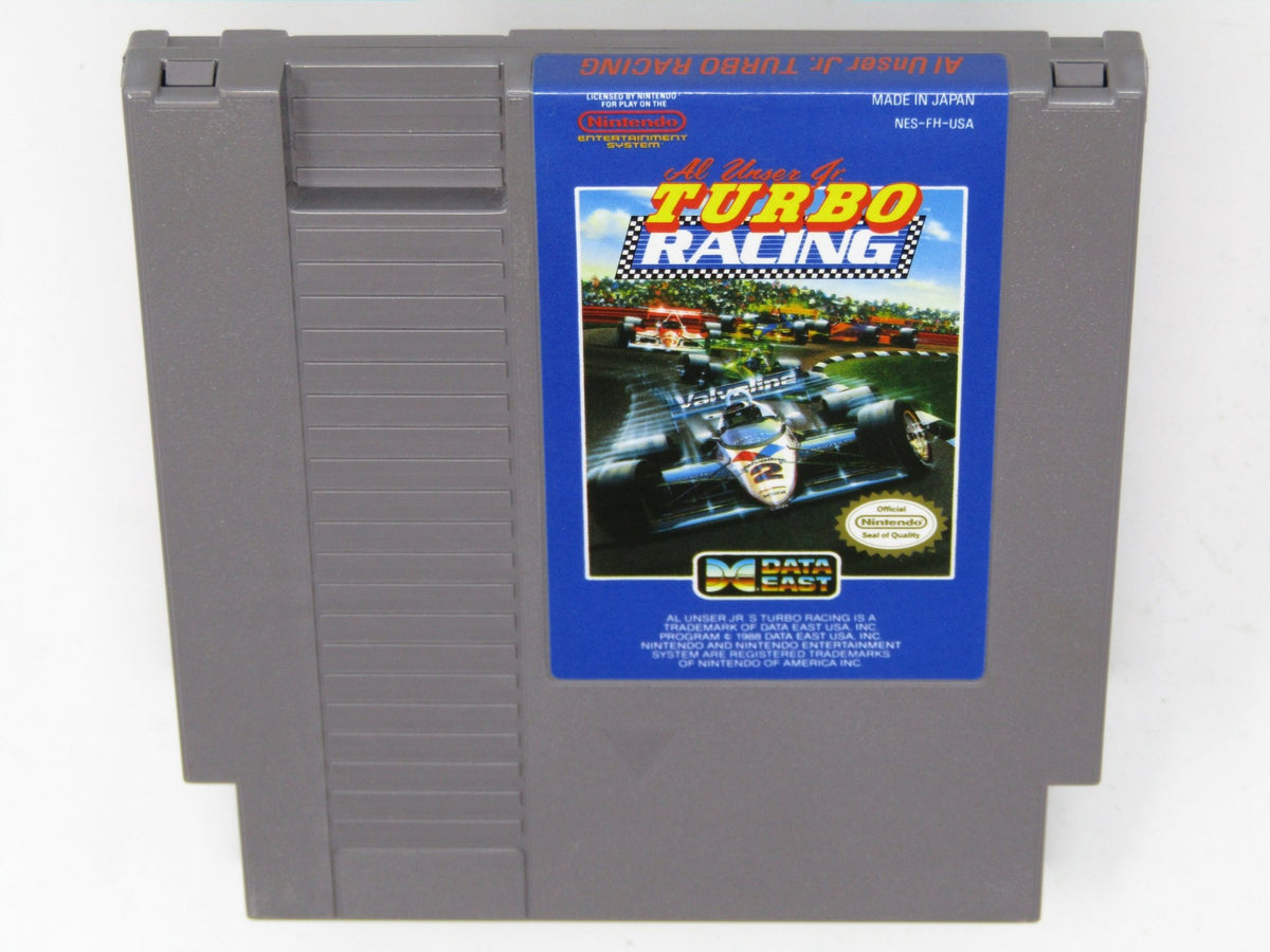 Al Unser Jr. Turbo Racing (Nintendo / NES) – RetroMTL