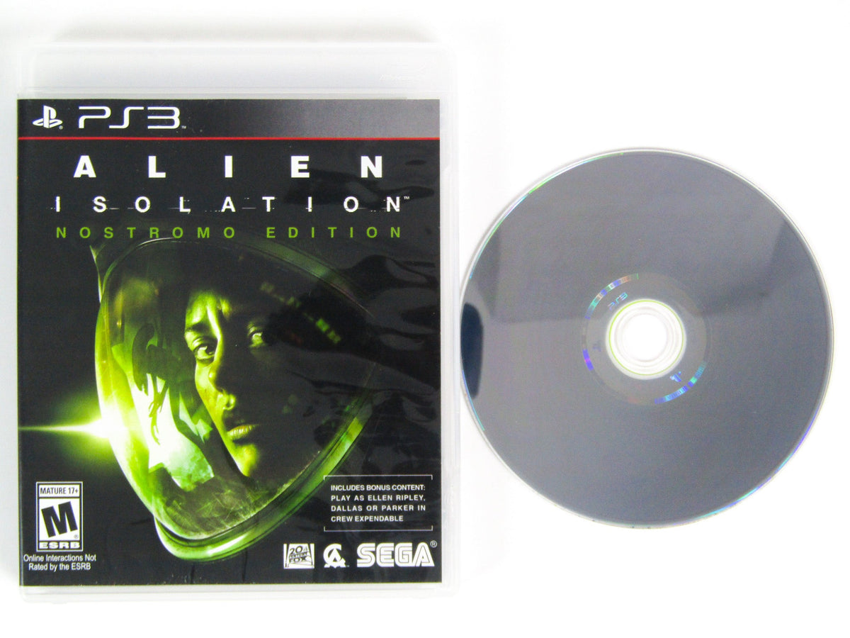 Alien: Isolation Nostromo Edition (Playstation 3 / PS3) – Retro MTL