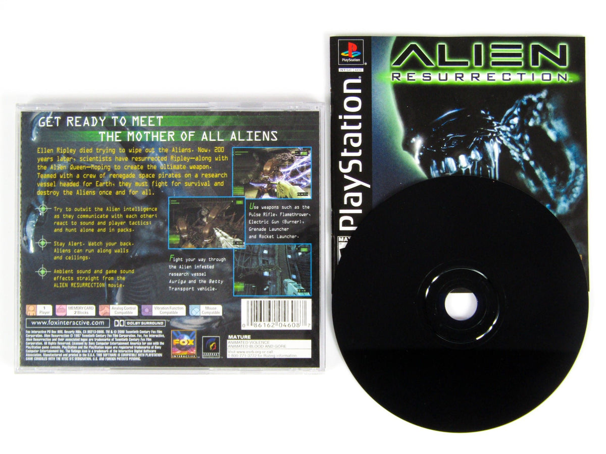 Alien Resurrection (Playstation / PS1) – RetroMTL