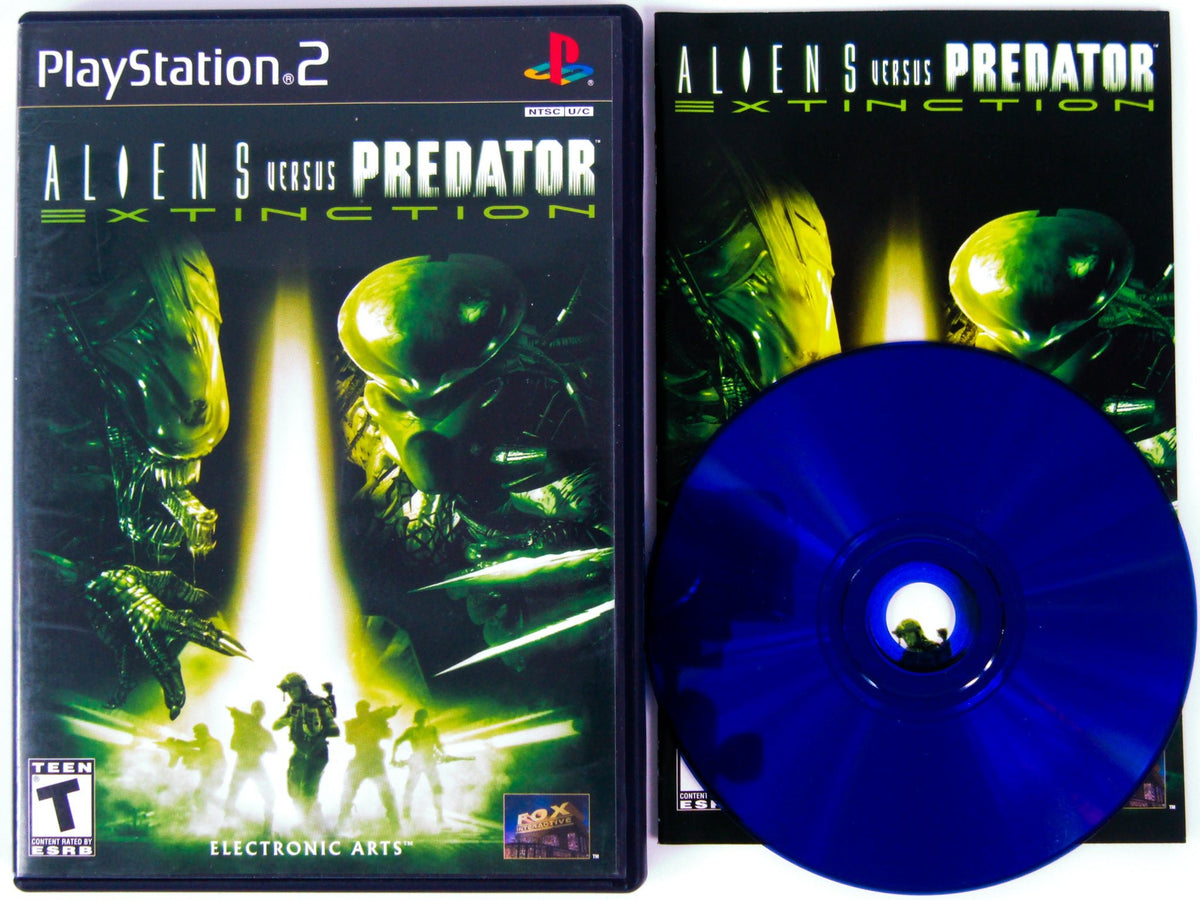 Aliens Vs. Predator Extinction (Playstation 2 / PS2) – RetroMTL