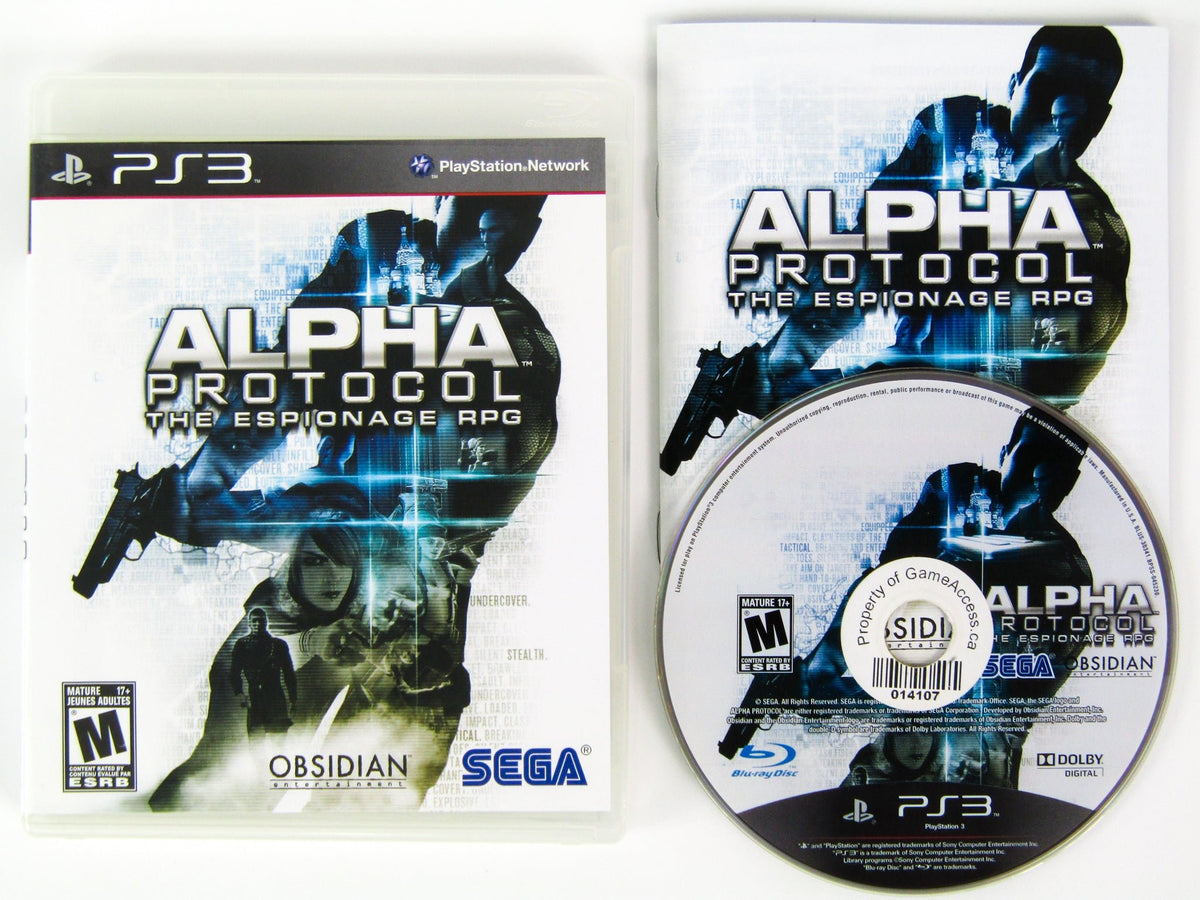 Alpha Protocol (PlayStation 3 / PS3) – Retro MTL