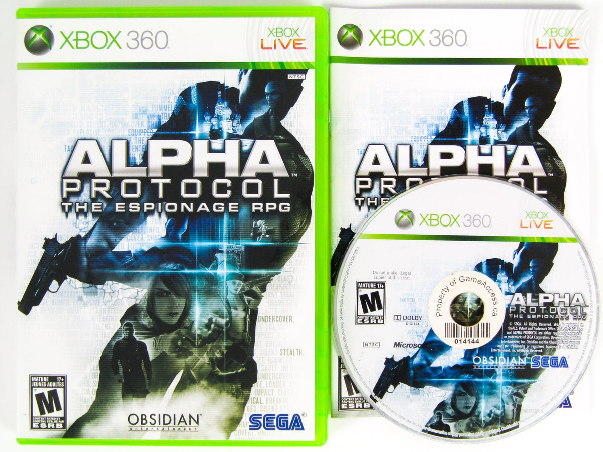 Alpha Protocol (Xbox 360) – RetroMTL