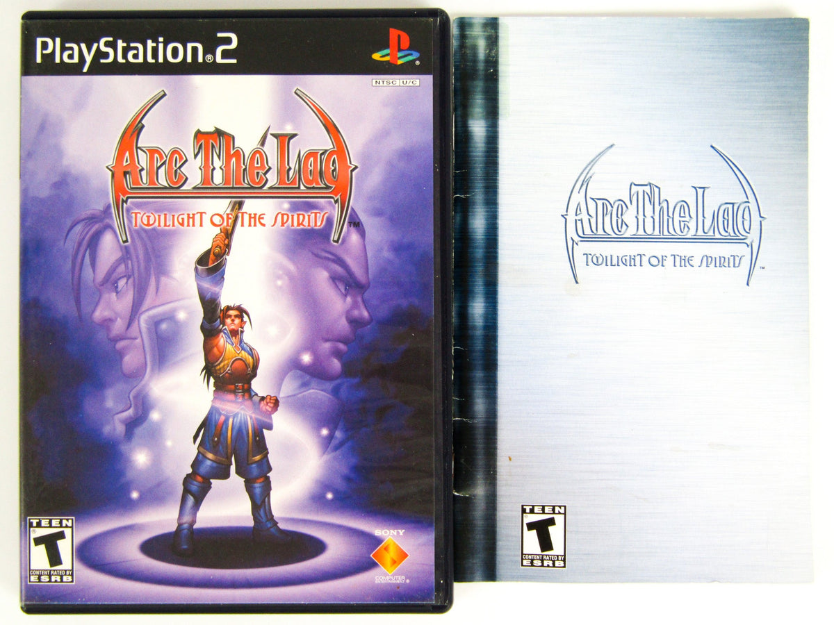Arc the Lad Twilight of the Spirits (PlayStation 2 / PS2) – Retro MTL