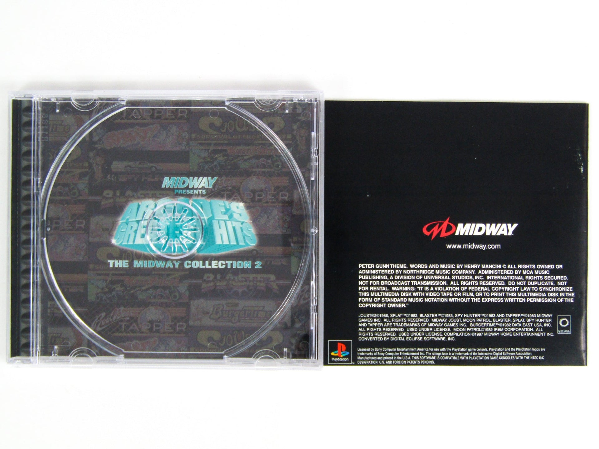 Arcade's Greatest Hits Midway Collection 2 (PlayStation / PS1) – Retro MTL