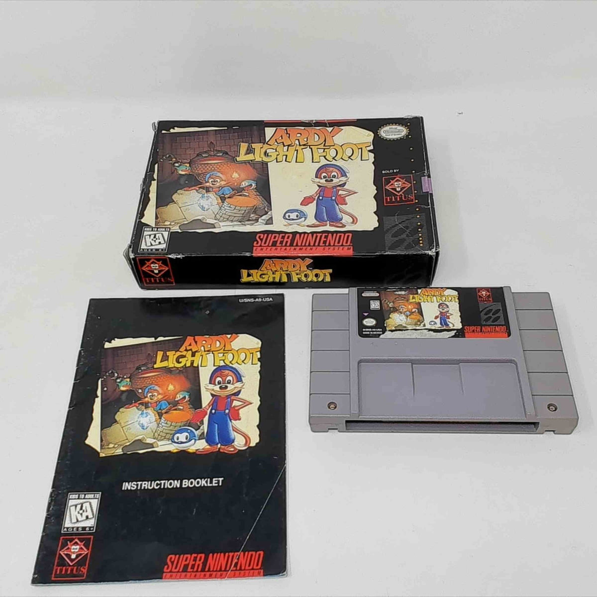 Ardy Light Foot (Super Nintendo SNES) – RetroMTL