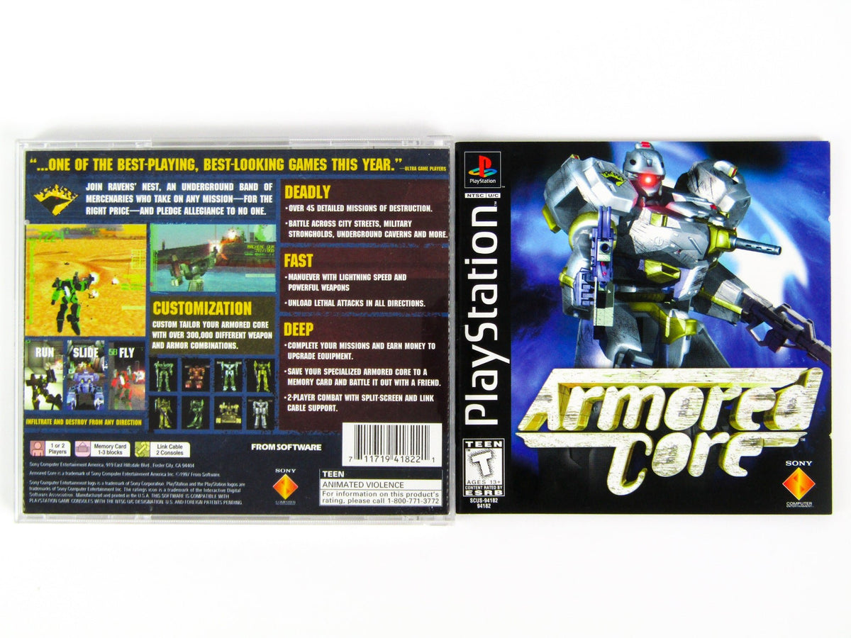 Armored Core (Playstation / PS1) – RetroMTL