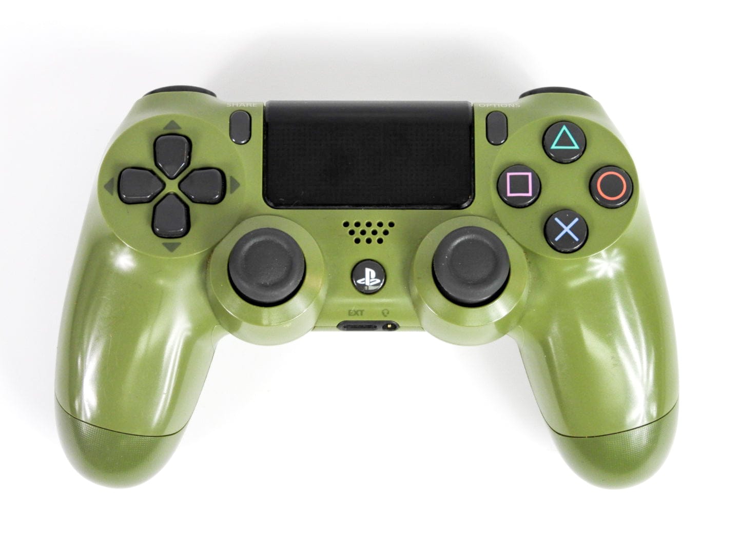 Army Green Dualshock 4 Controller (PlayStation 4 / PS4) – Retro MTL