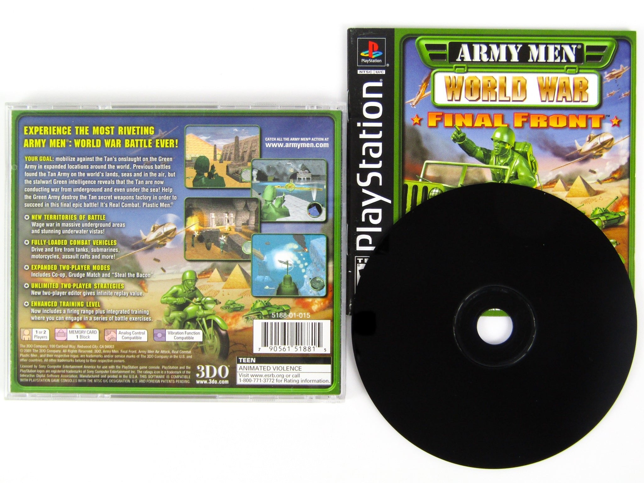 Army Men World War Final Front (PlayStation / PS1) – Retro MTL