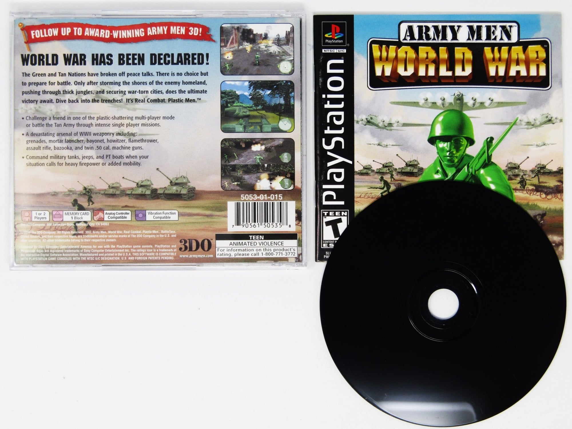 Army Men: World War (PlayStation / PS1) – Retro MTL