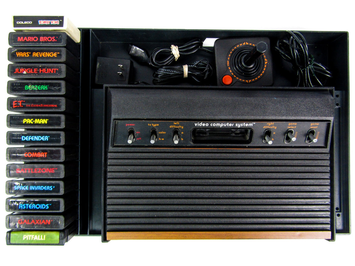 Atari 2600 System [Light Sixer] [WoodGrain] – RetroMTL