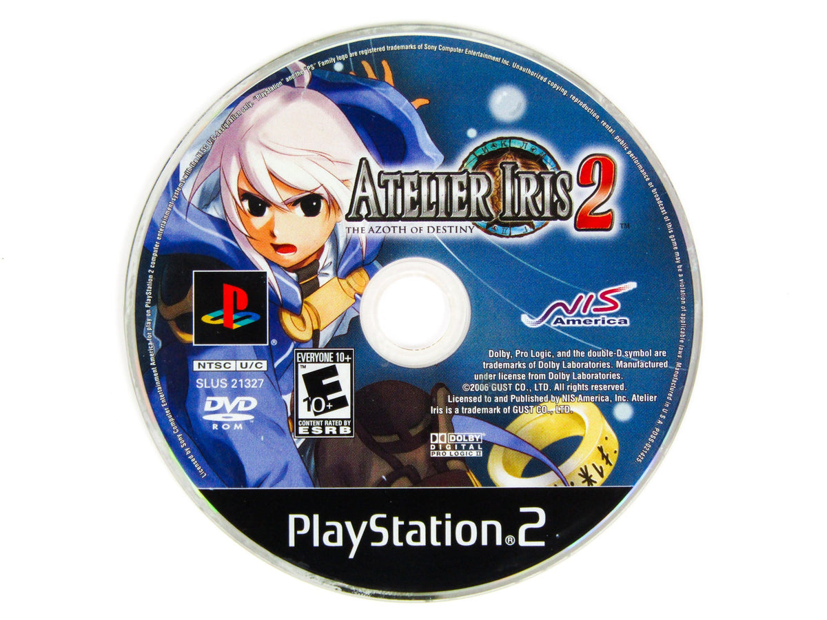 Atelier Iris 2 the Azoth of Destiny (Playstation 2 / PS2) – RetroMTL