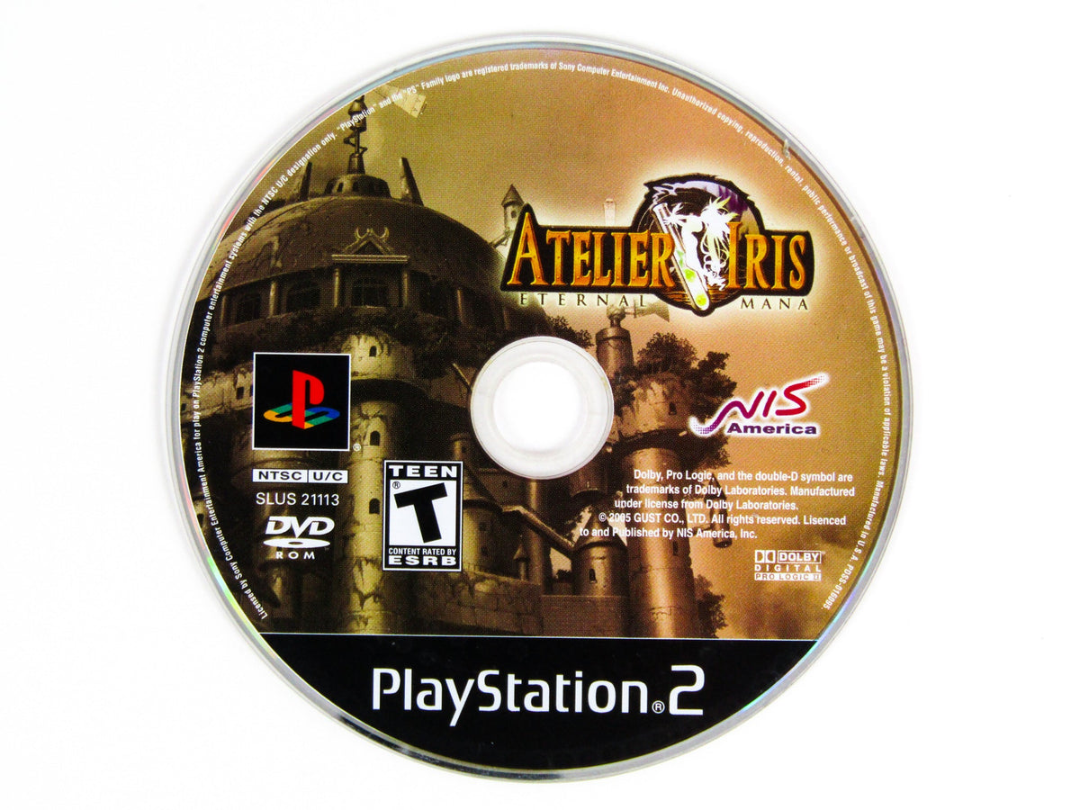 Atelier Iris Eternal Mana (Playstation 2 / PS2) – RetroMTL