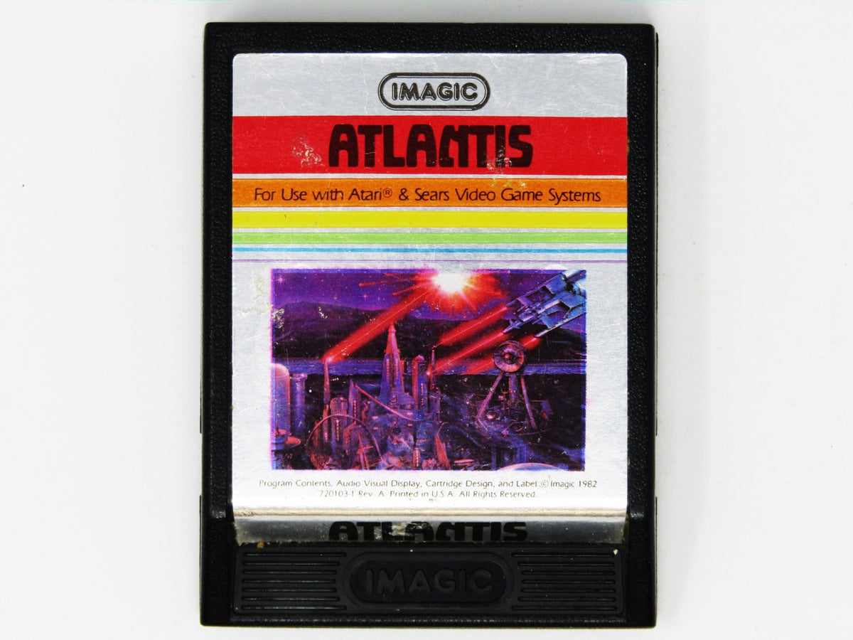 Atlantis [Picture Label] (Atari 2600) – Retro MTL