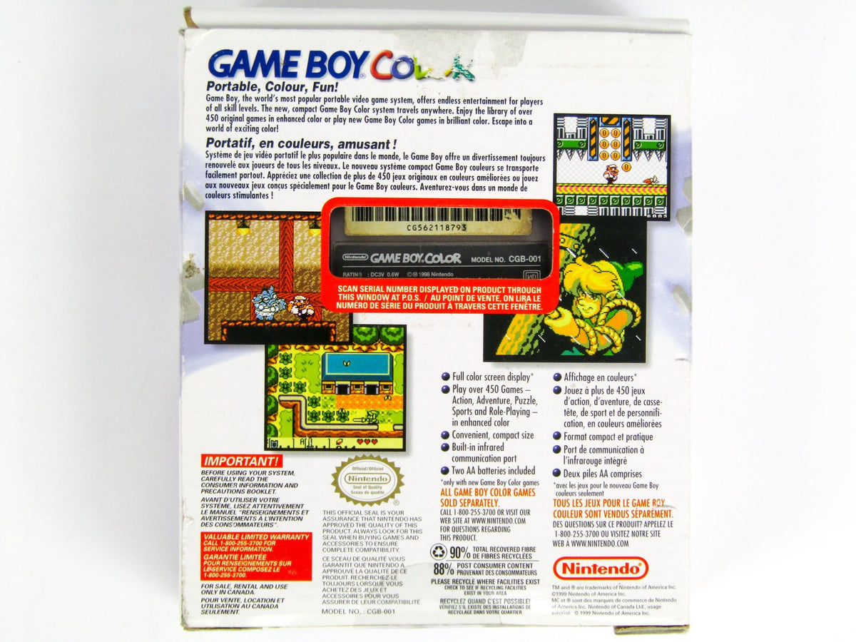 Nintendo Game Boy Color System Atomic Purple (GBC) – Retro MTL