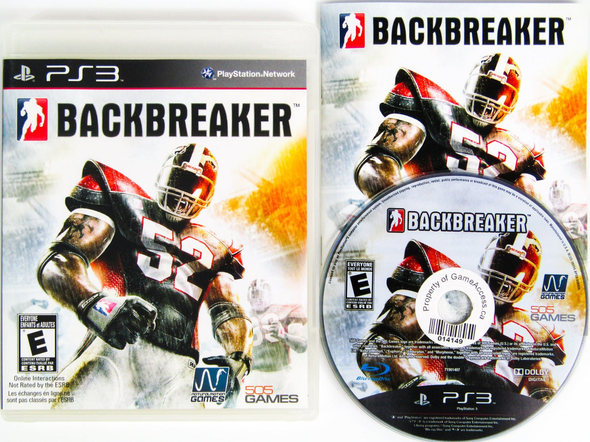 Backbreaker (Playstation 3 / PS3) – Retro MTL