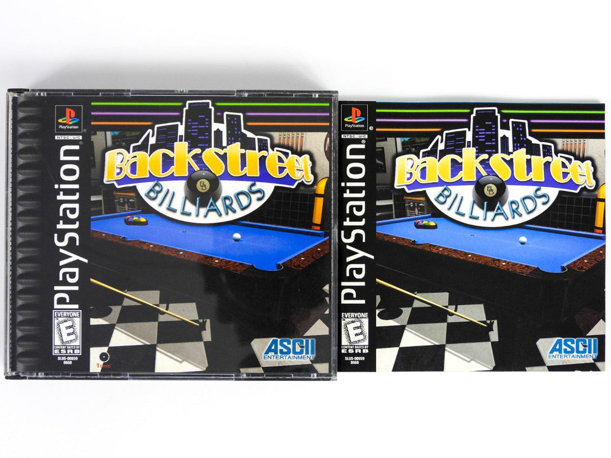 Backstreet Billiards (Playstation / PS1) – RetroMTL