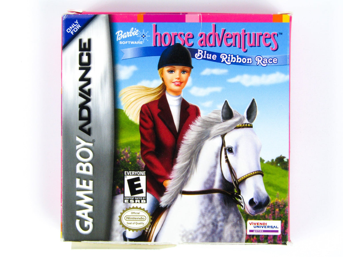 Barbie Horse Adventures Blue Ribbon Race (Game Boy Advance / GBA ...