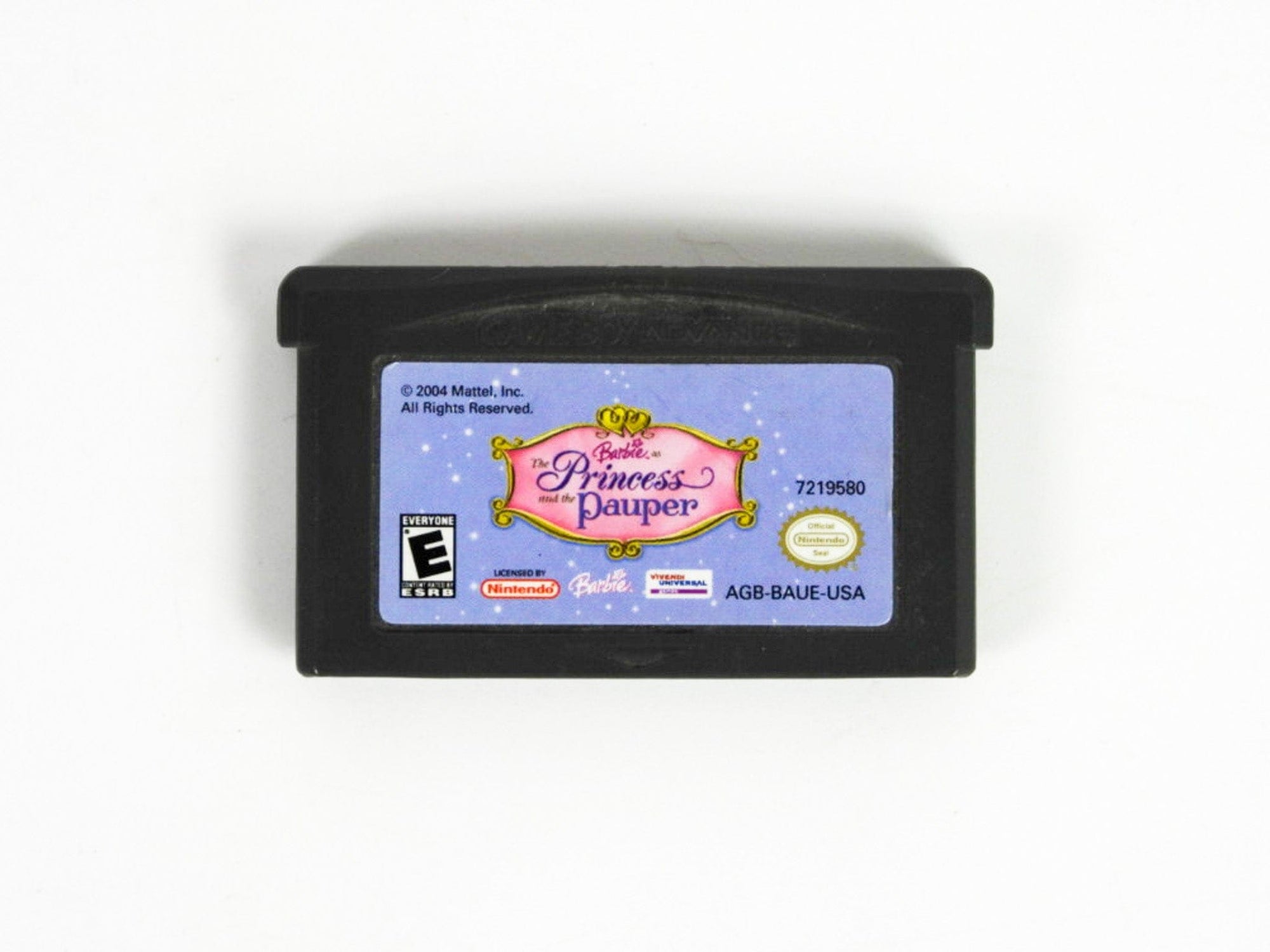Barbie Princess And The Pauper (Nintendo Game Boy Advance / GBA ...