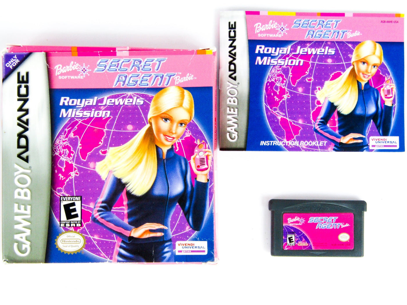 Barbie Secret Agent Barbie (Nintendo Game Boy Advance / GBA) – Retro MTL
