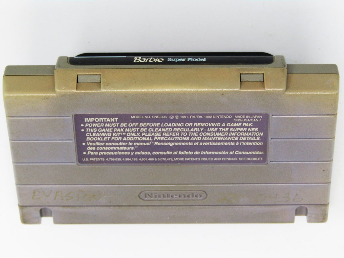 Barbie Super Model (Super Nintendo / SNES) – RetroMTL