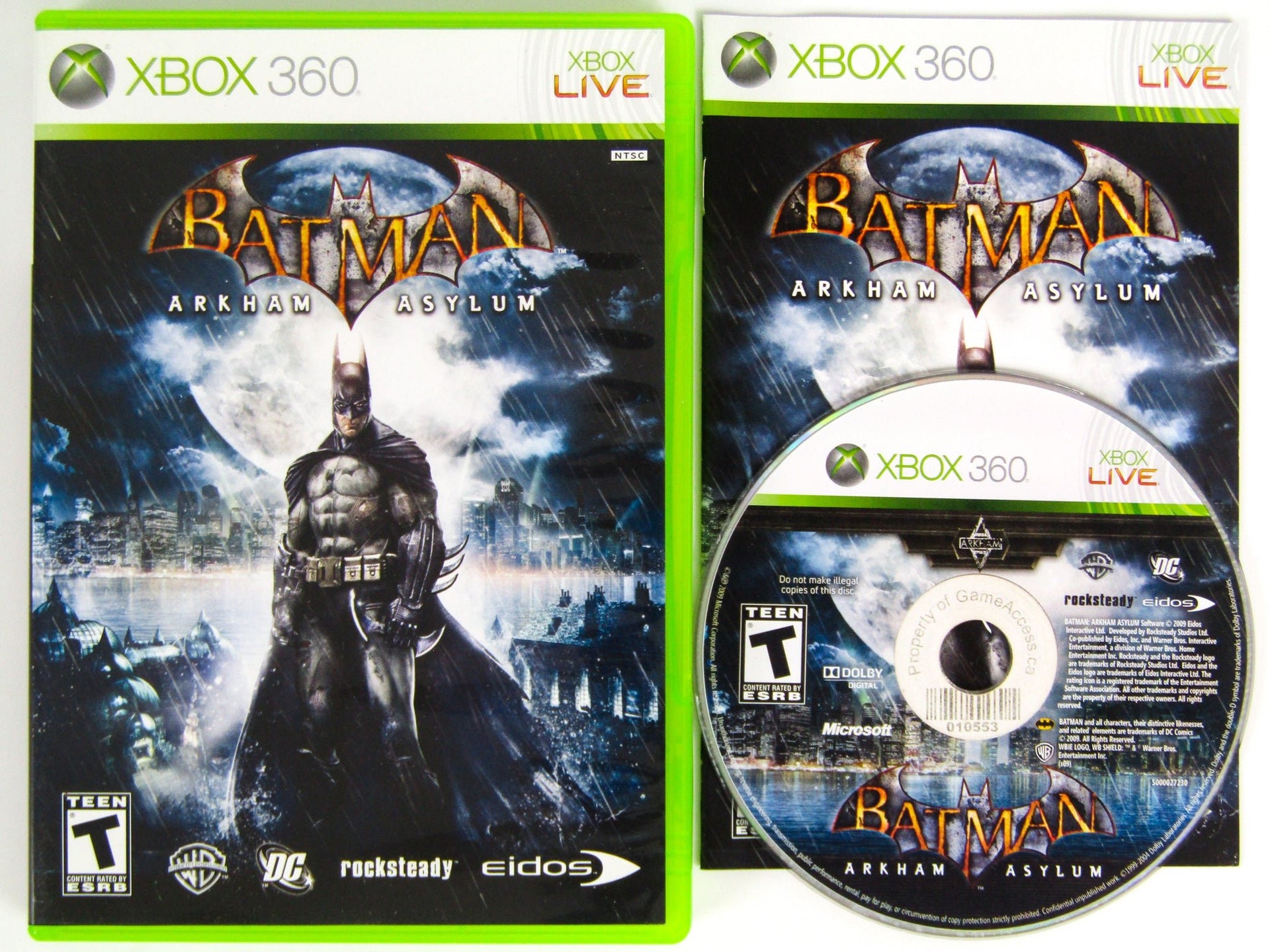 Batman: Arkham Asylum (Xbox 360) – Retro MTL