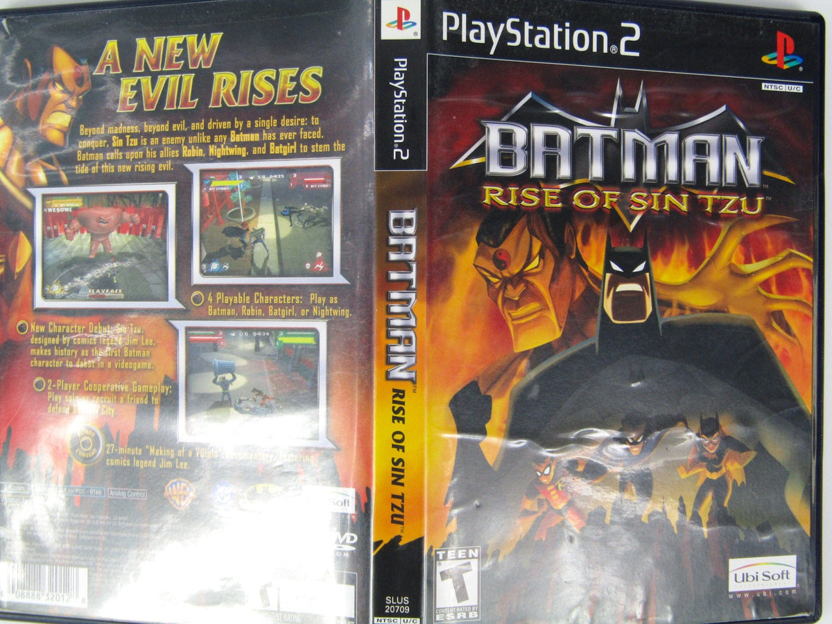 Batman Rise of Sin Tzu (Playstation 2 / PS2) – RetroMTL