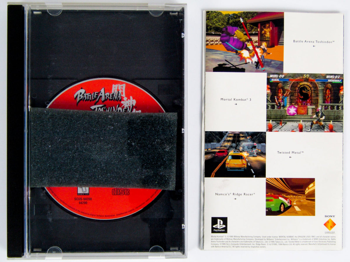 Battle Arena Toshinden [Long Box] (PlayStation / PS1) – Retro MTL