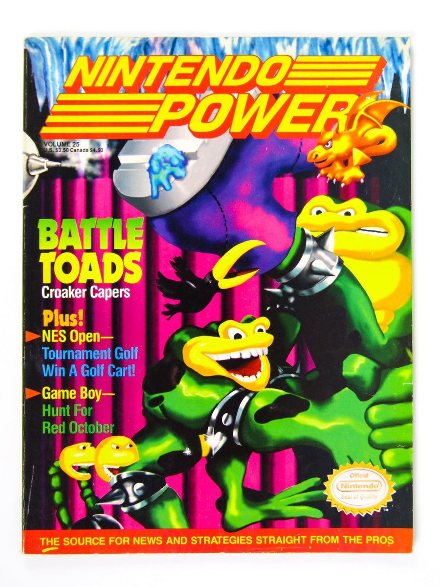 Battle Toads [Volume 25] [Nintendo Power] (Magazines) – Retro MTL