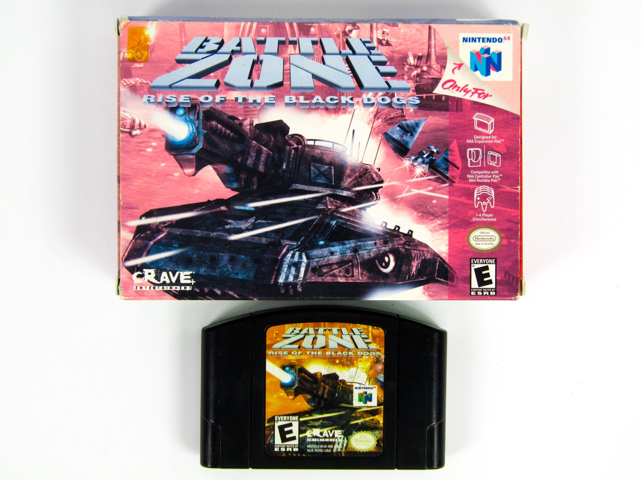 Battlezone: Rise Of The Black Dogs (Nintendo 64 / N64) – Retro MTL