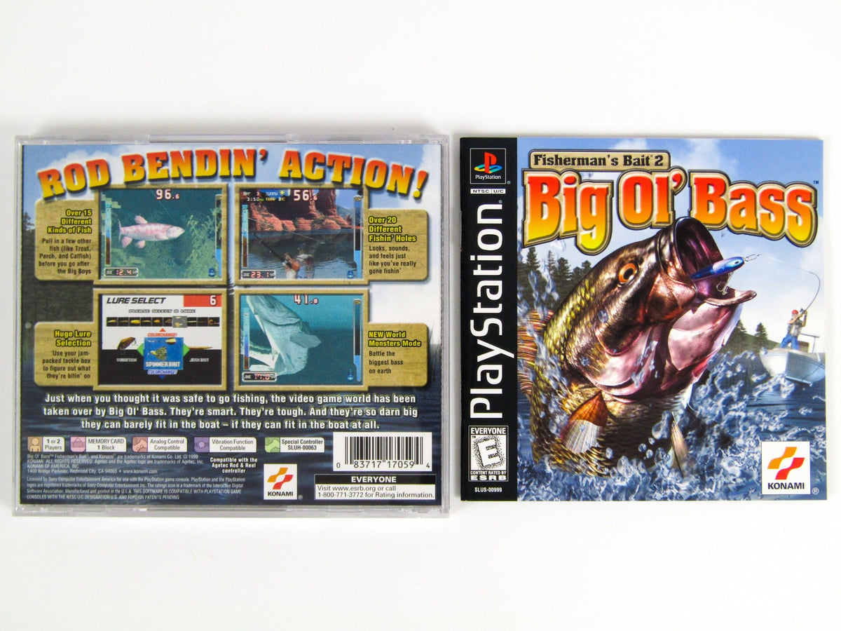 Big Ol' Bass (Playstation / PS1) – Retro MTL