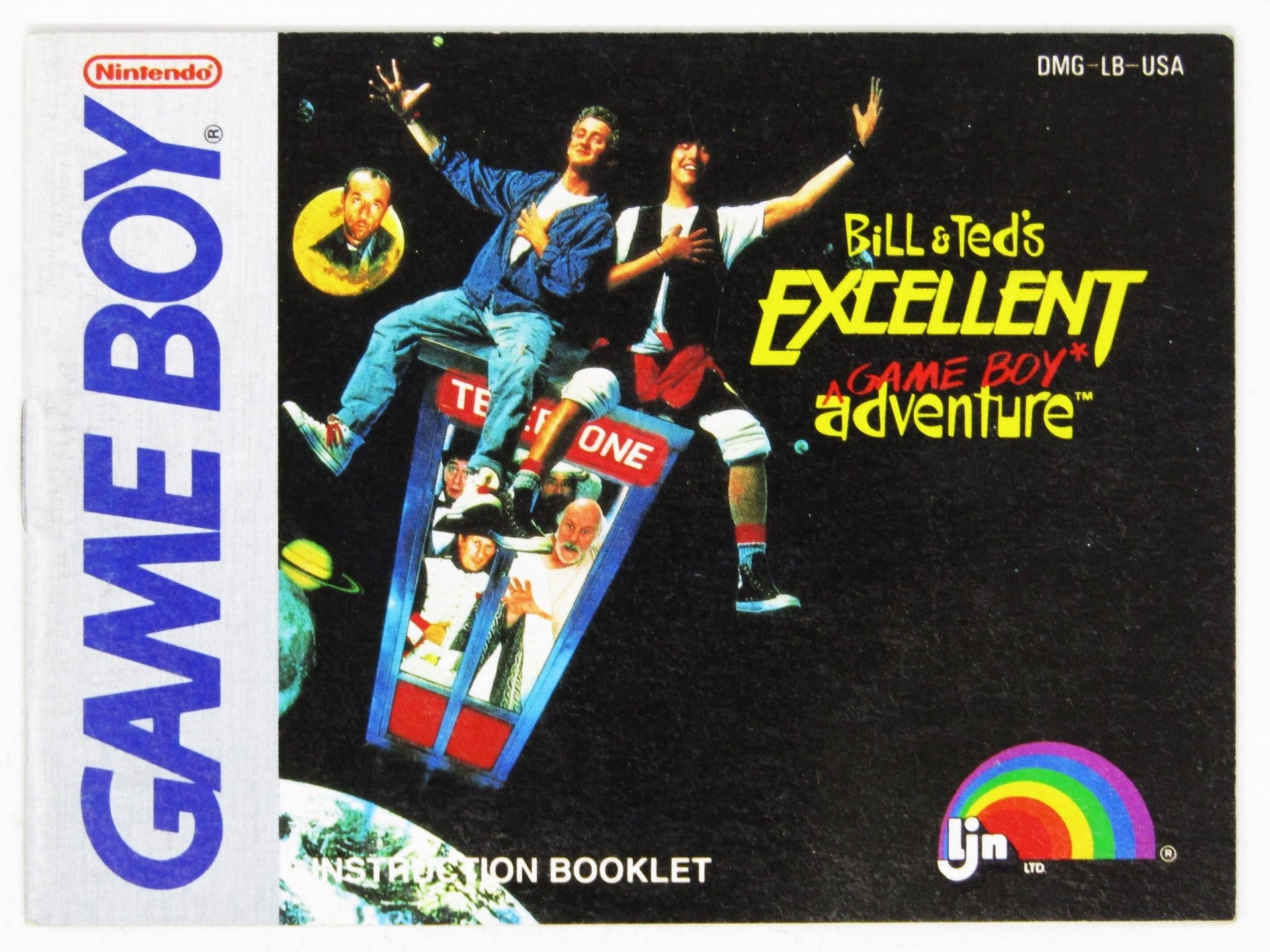 Bill And Ted's Excellent Video Game [Manual] (Game Boy) – Retro MTL