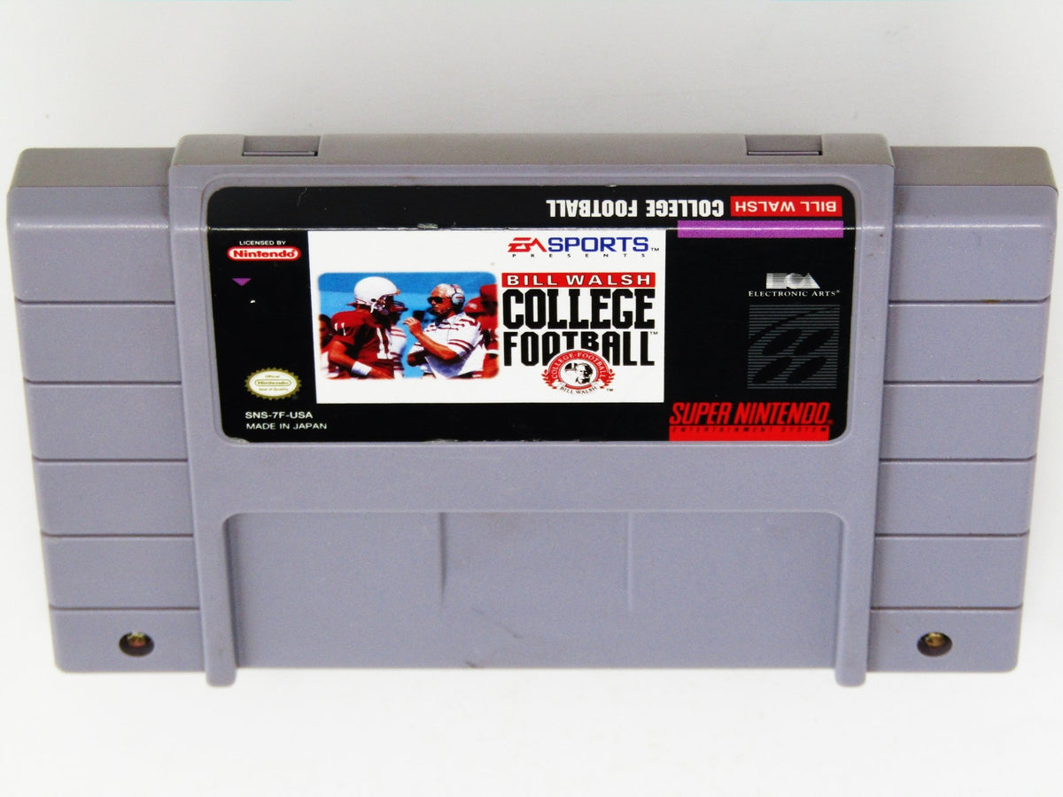 Bill Walsh College Football (Super Nintendo / SNES) – Retro MTL