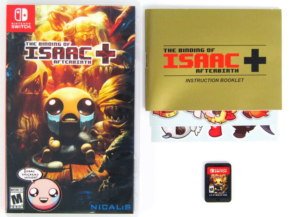 Binding Of Isaac Afterbirth+ [Launch Edition] (Nintendo Switch) – RetroMTL